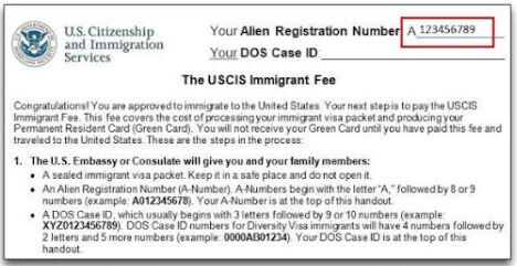 What And Where Is The Alien Registration Number (A-Number)?